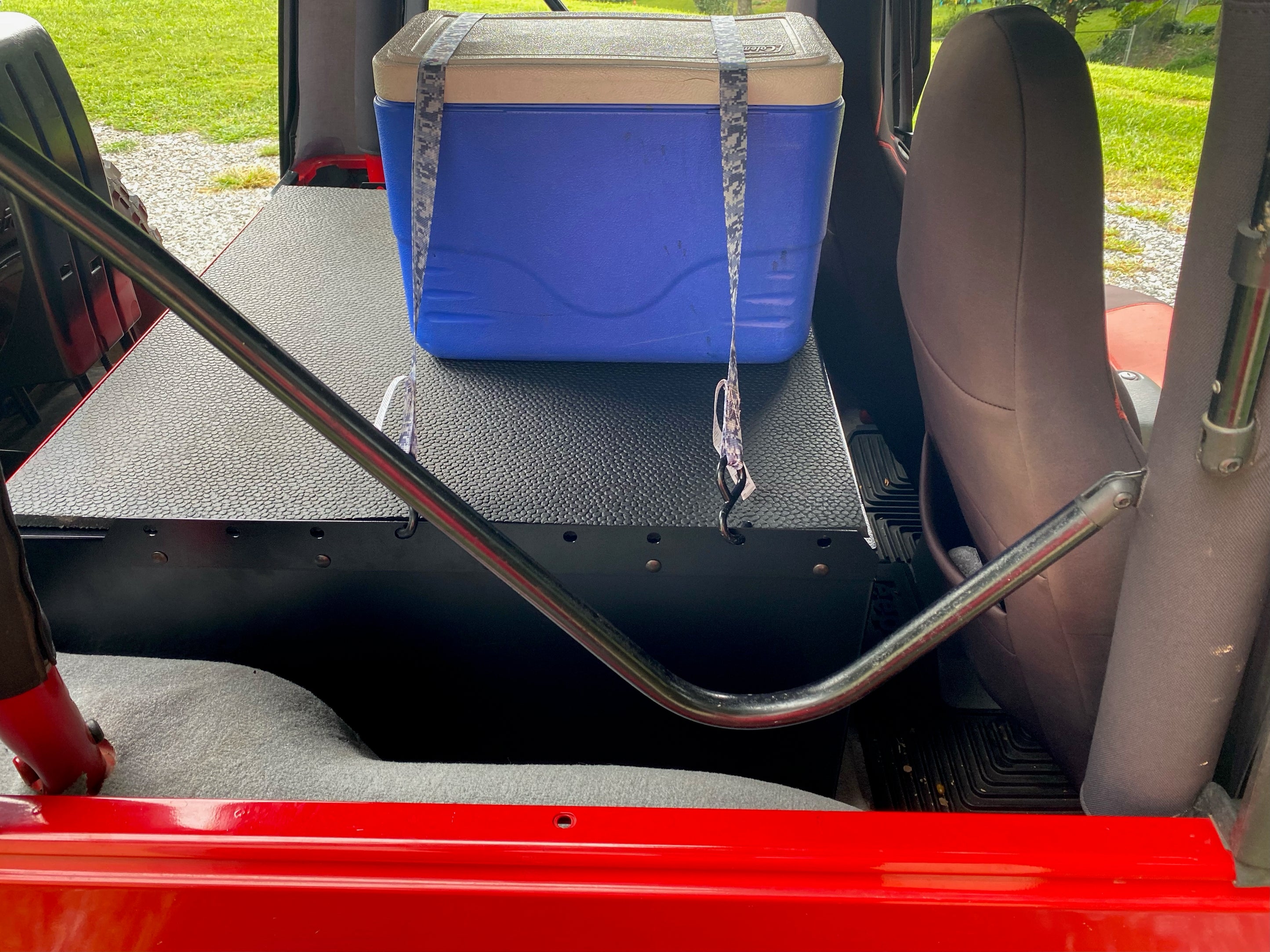 Jeep Wrangler TJ Cargo Security Enclosure - Diabolical Inc