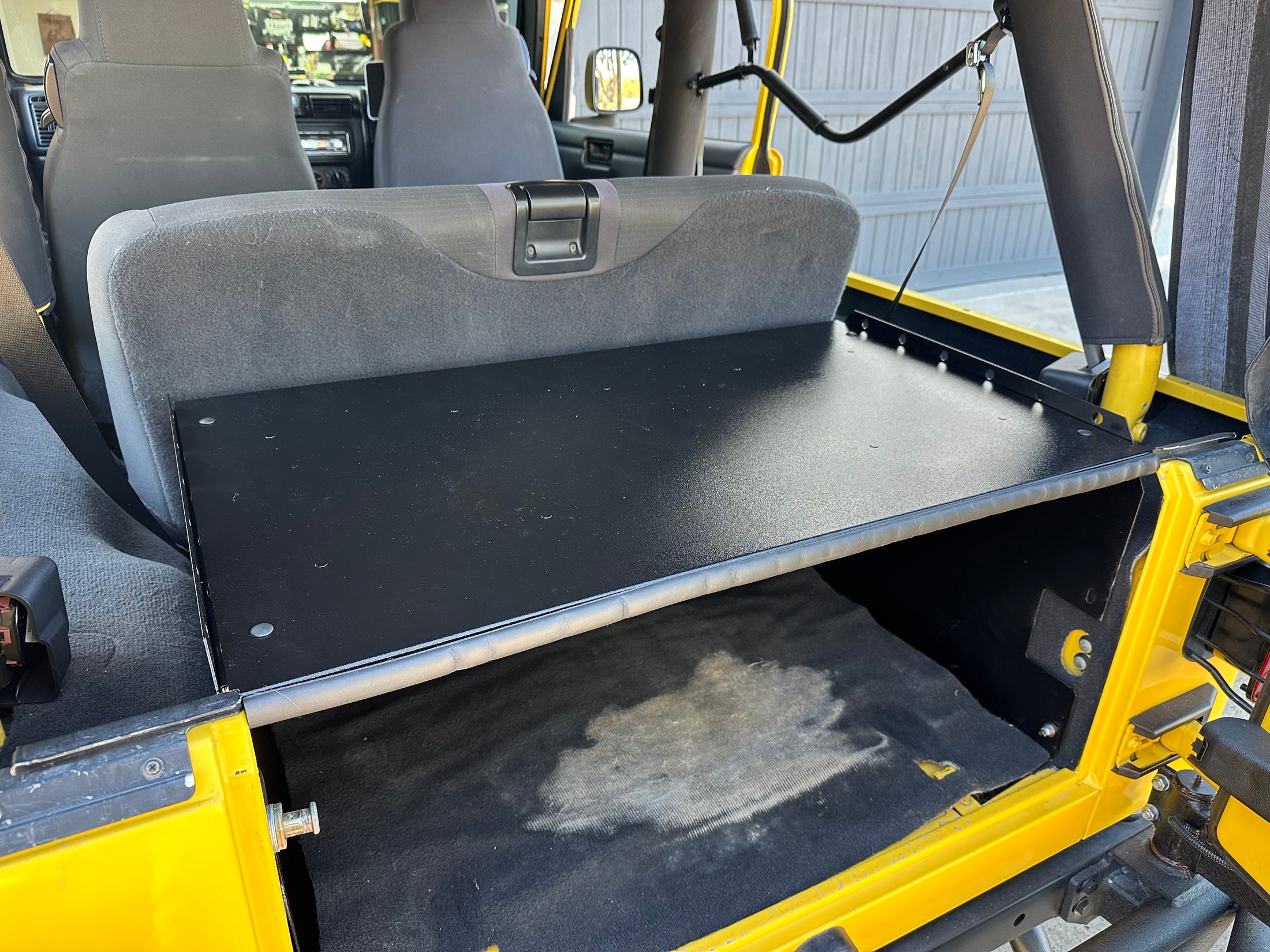 Jeep Wrangler LJ Cargo Security Enclosure - Diabolical Inc