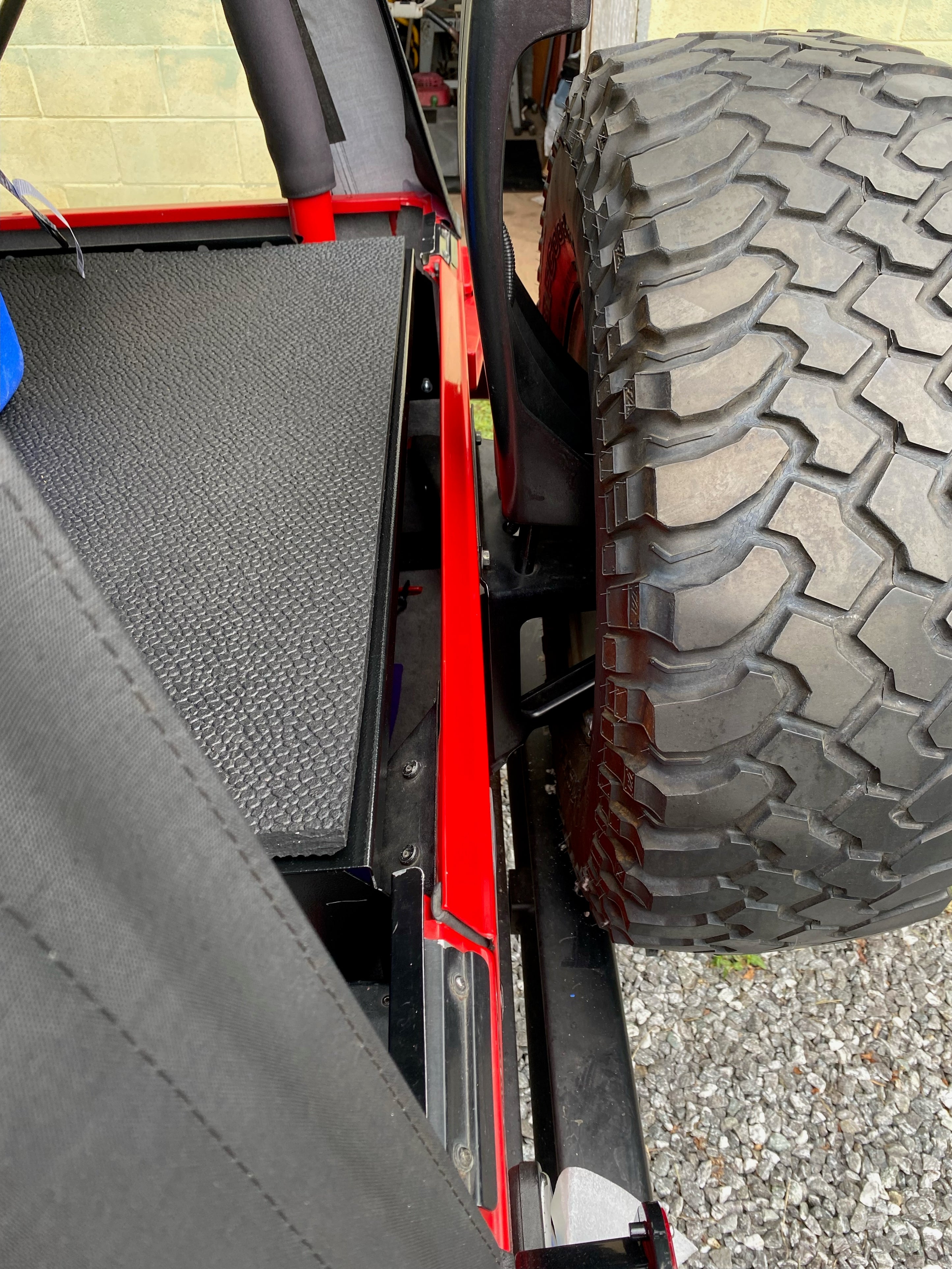 Jeep Wrangler TJ Cargo Security Enclosure - Diabolical Inc