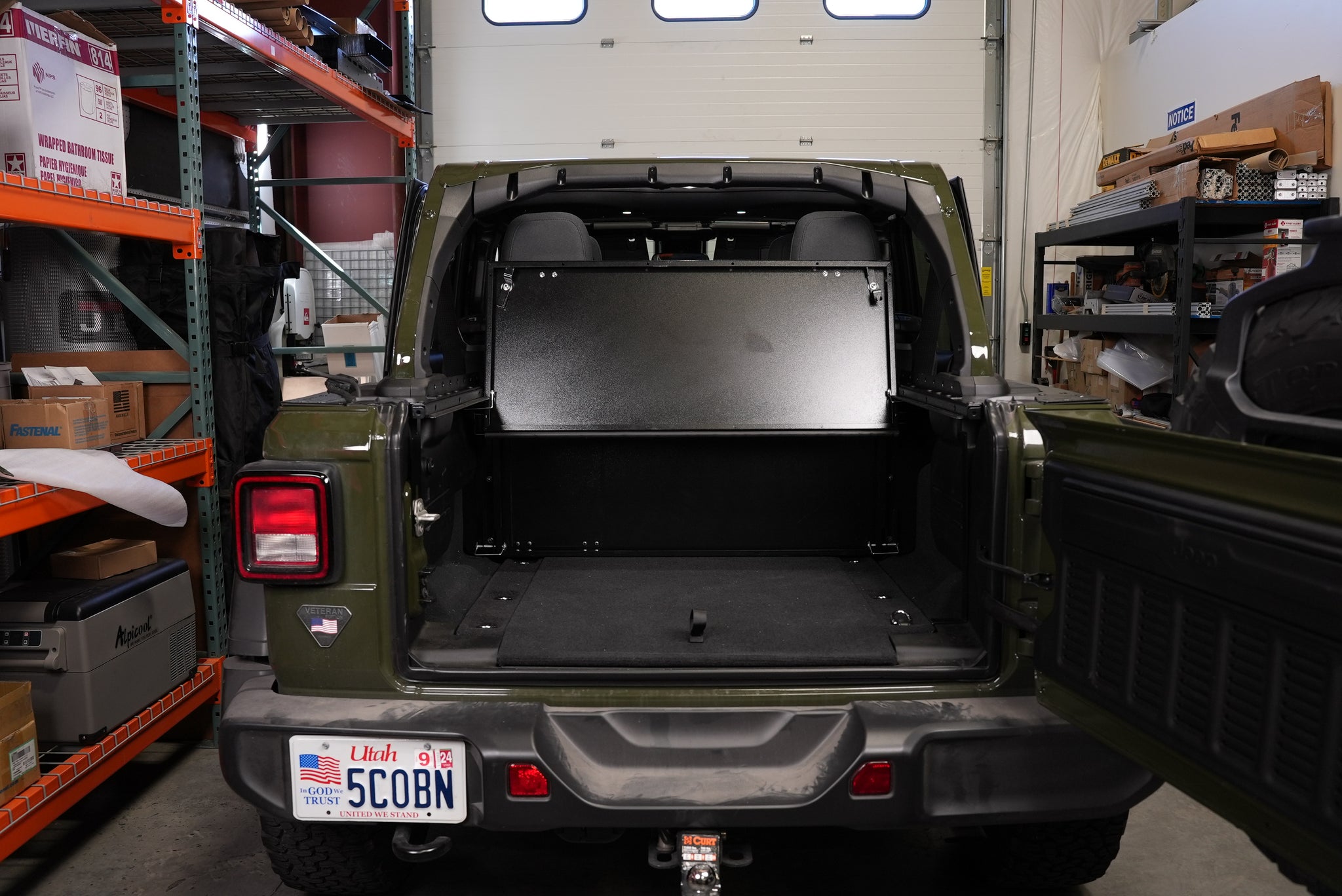 Cargo Area Security | Jeep Wrangler JL/JLU Accessory | Diabolical, Inc ...