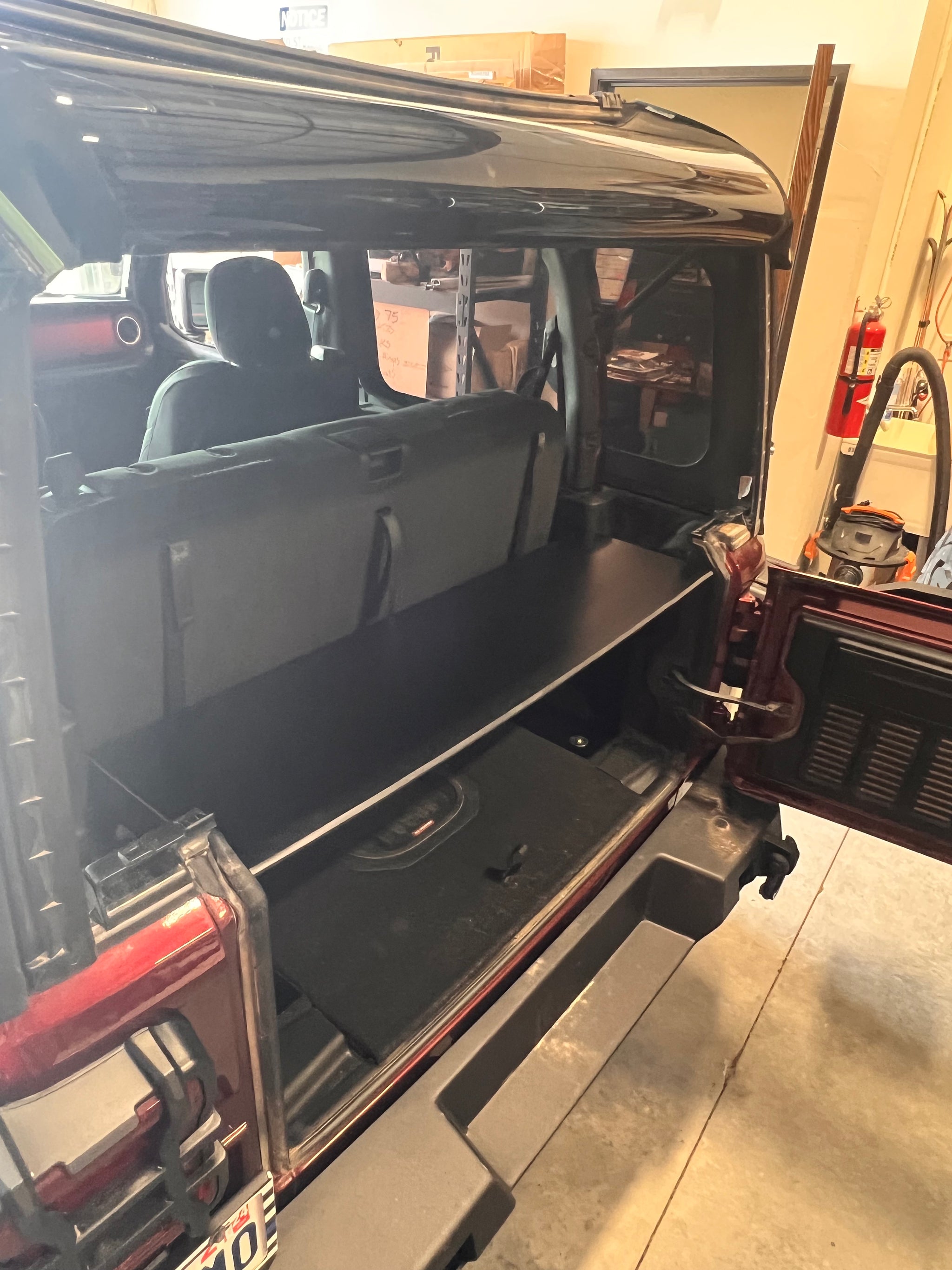 Jeep Wrangler JL 2 Door Cargo Security Enclosure – Diabolical Inc