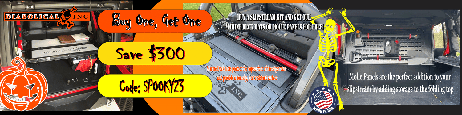 Locker Security Enclosure - Bronco (2 Door) – Diabolical Inc