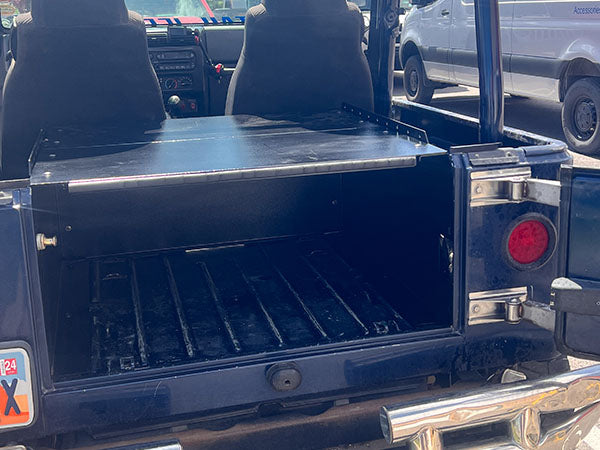 Jeep Wrangler TJ Cargo Security Enclosure - Diabolical Inc