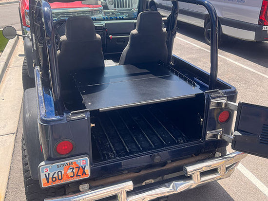 Jeep Wrangler TJ Cargo Security Enclosure - Diabolical Inc