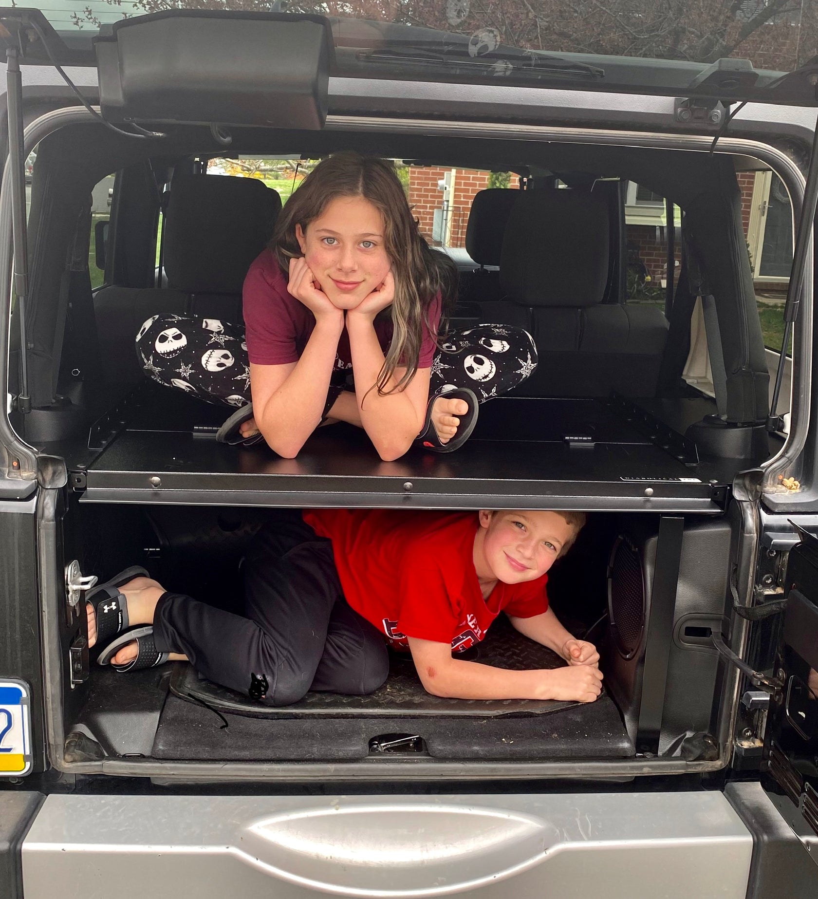 4 Door Jeep Wrangler JKU Cargo Security Enclosure System – Diabolical Inc